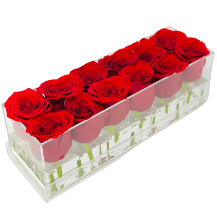 Fresh Rose Arrangements delivered in Miami & Florida - Ohana Moments